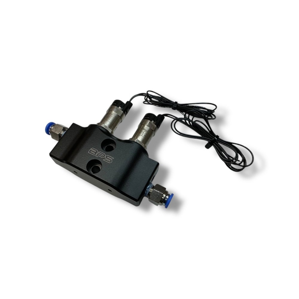 BPS High Flow Dual Solenoid Boost Controller Valve - Billet Pro Shop