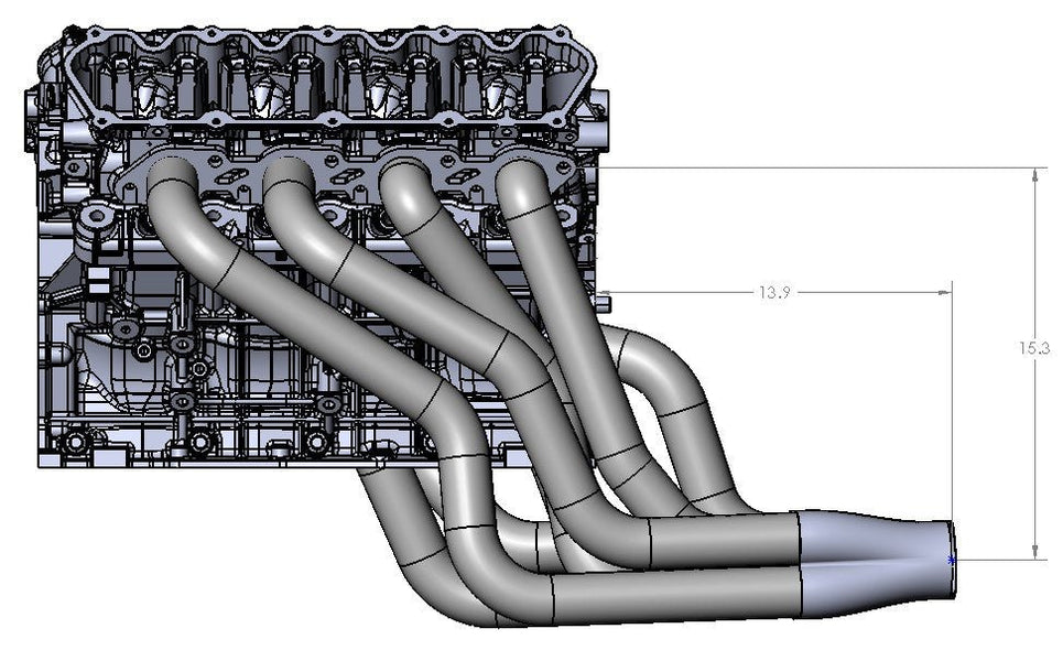 Ultimate Headers Mustang Godzilla Swap Headers 432011 - Billet Pro Shop